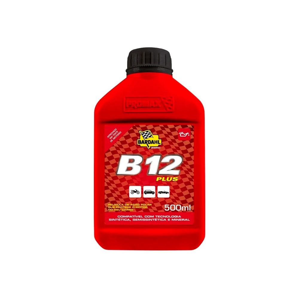 Aditivo para Óleo Lubrificante do Motor Bardahl B12 Plus 500ml ...